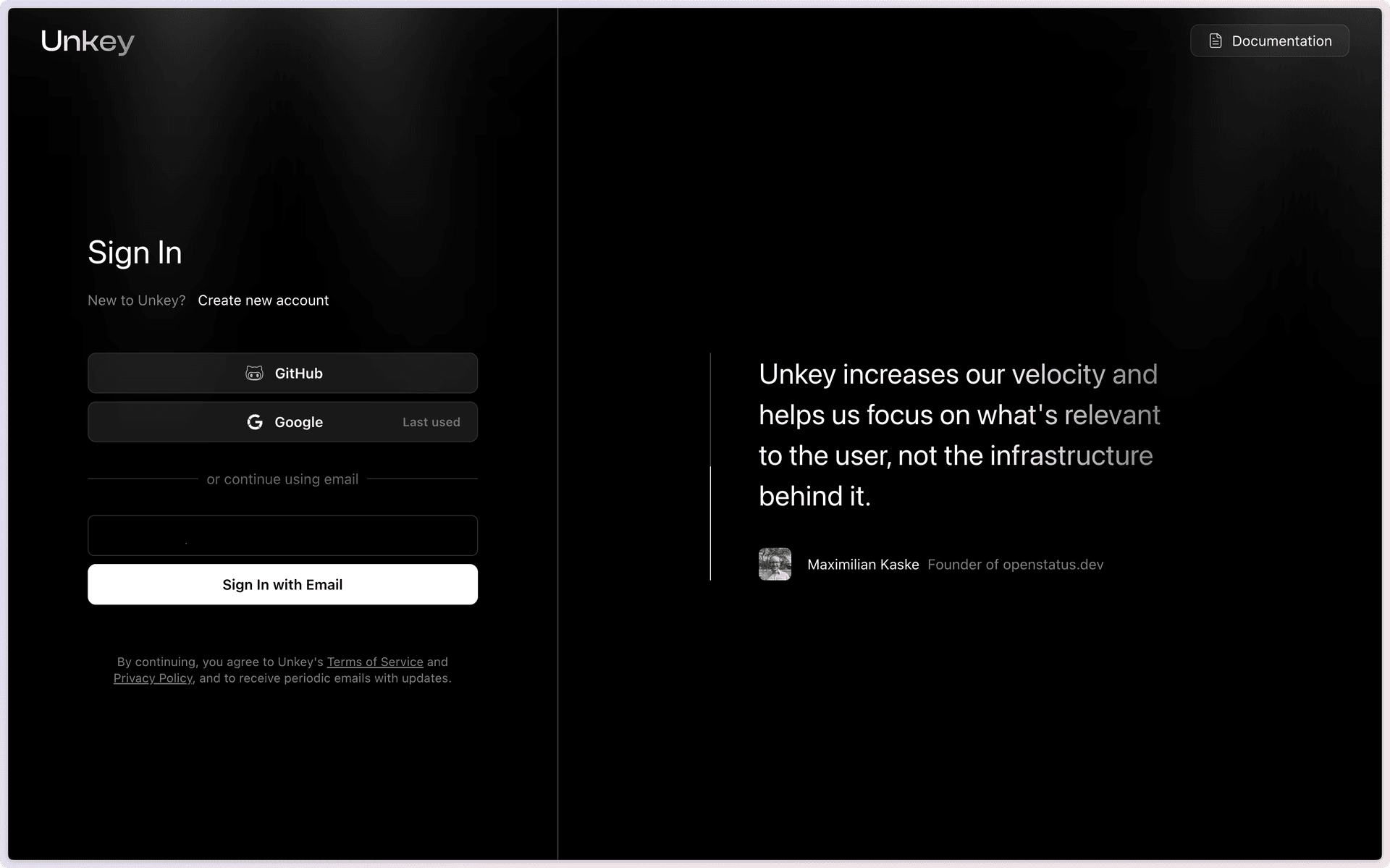 Improve your authentication UX | Unkey