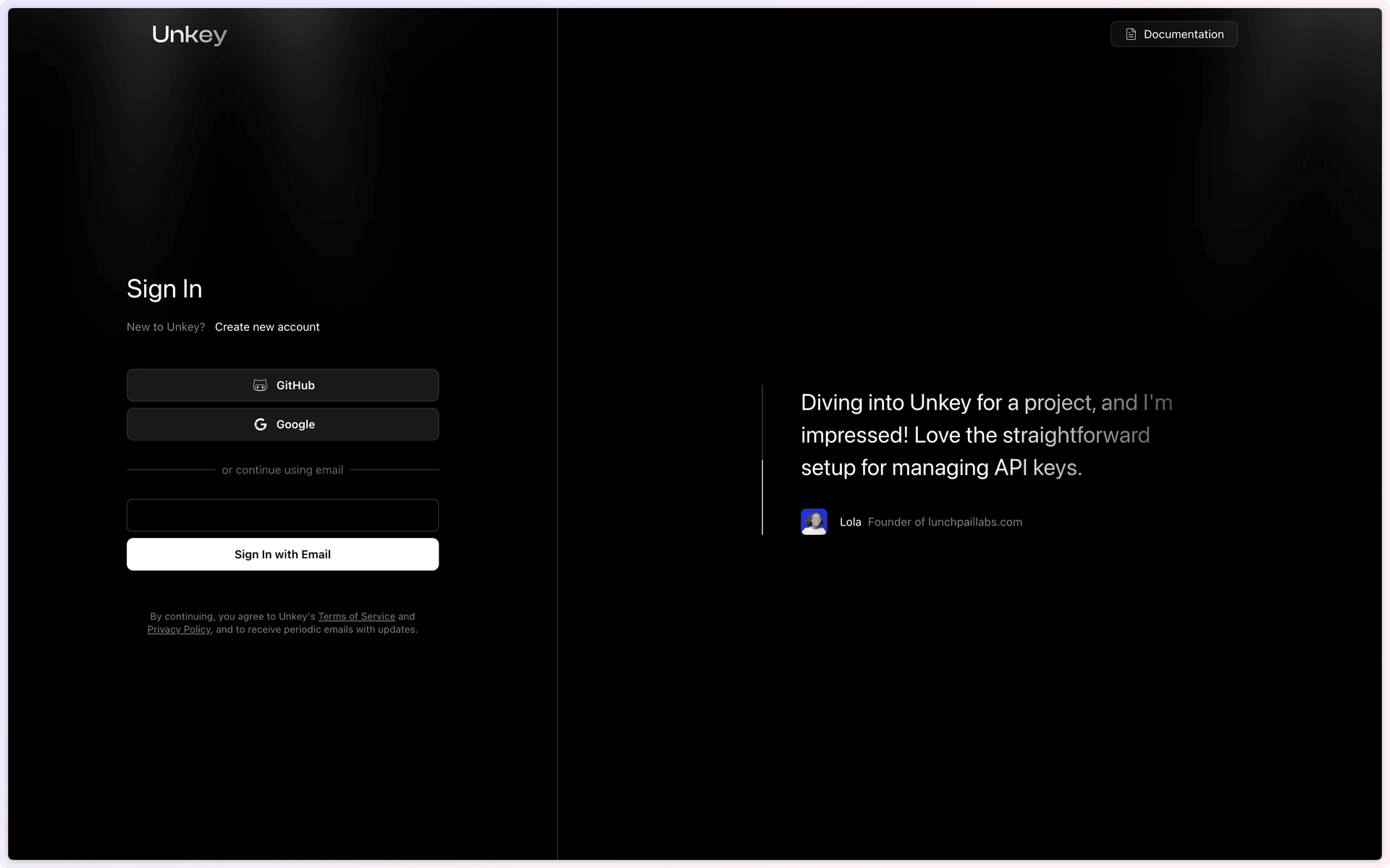 Improve your authentication UX | Unkey