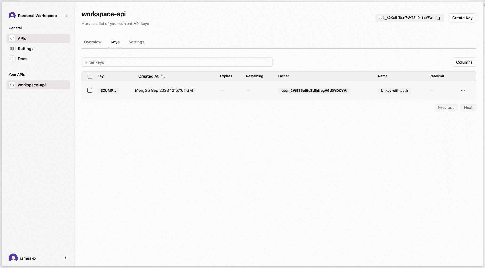Using Unkey with your Authentication Provider | Unkey